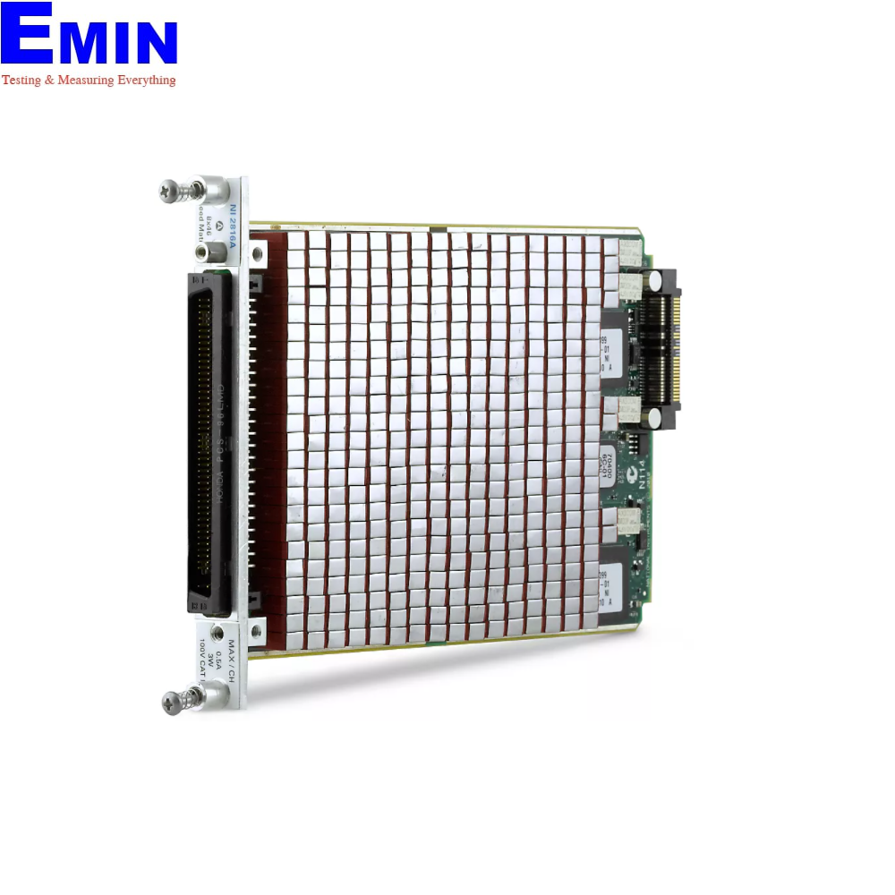 NI SWB-2816 Matrix Module for SwitchBlock (DC 100V/0.25A, 8×46 Matrix ...