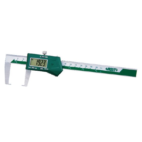 INSIZE 1187-500A Digital Outside Neck Caliper (0-500mm/0-20", 0.01mm/0. ...