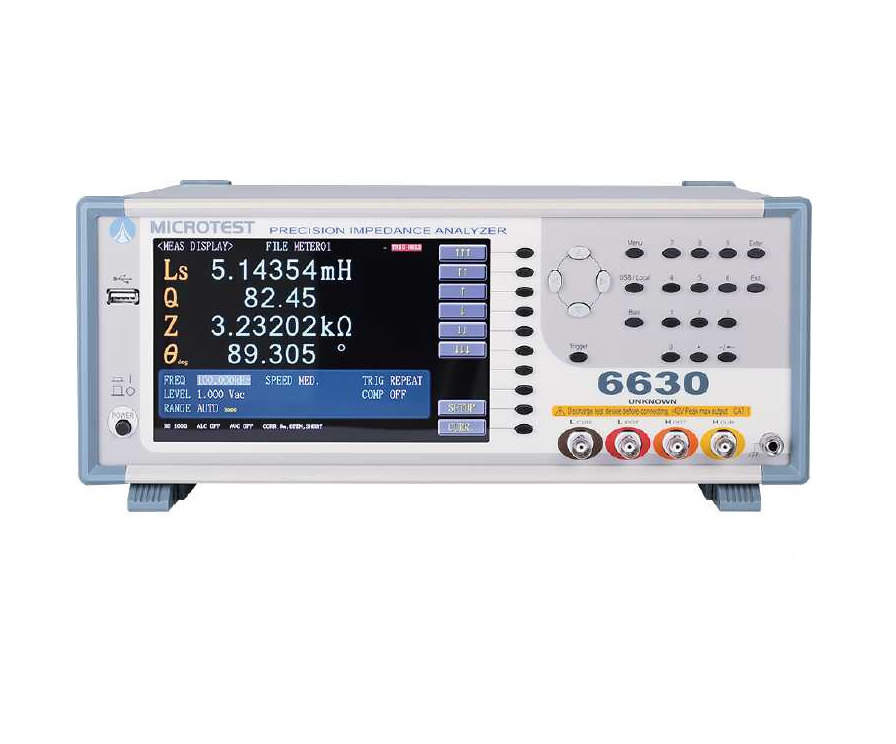 MICROTEST 6630-10 LCR Meter (10Hz- 10MHz) | EMIN.COM.MM