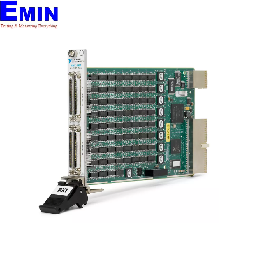 NI PXI-2535 PXI Matrix Switch Module (4x136 matrix, DC-12V/100mA, 544 ...