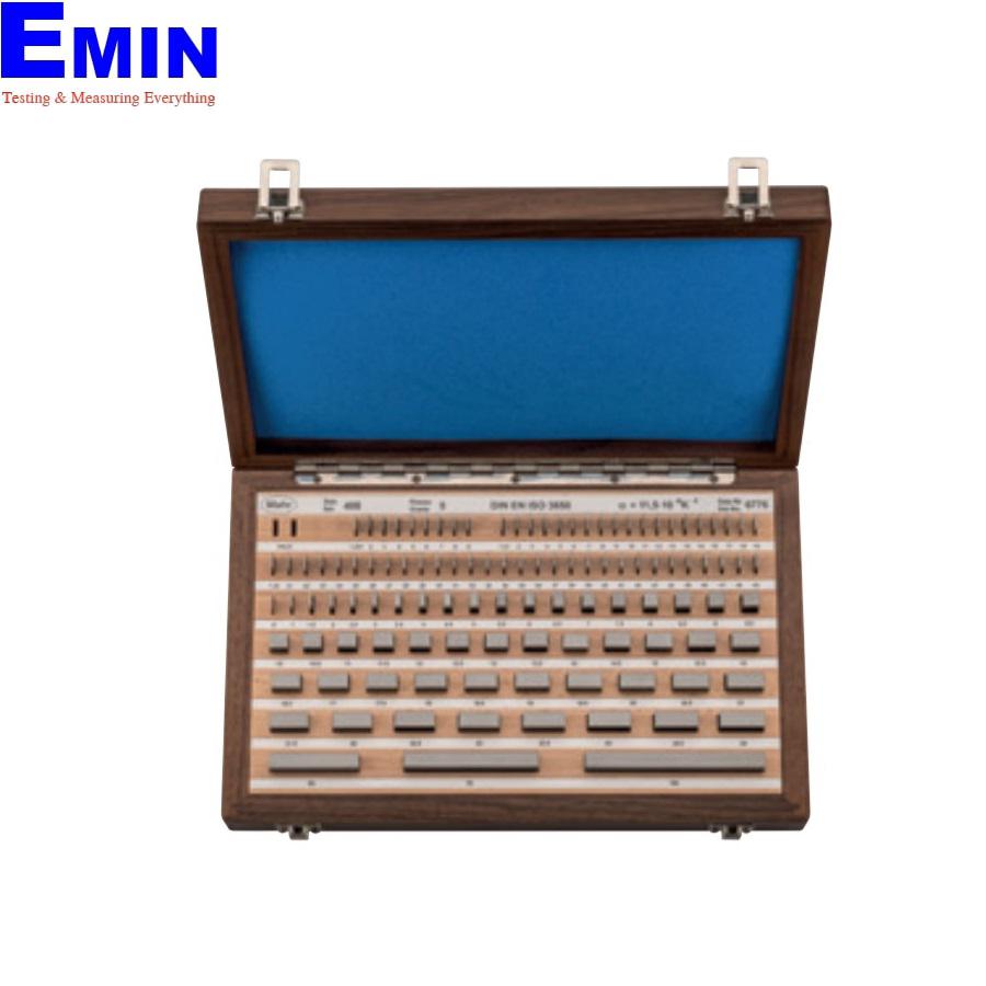 Mahr 4800020 Rectangular Gage Block Set made of Steel (408, tolerance ...