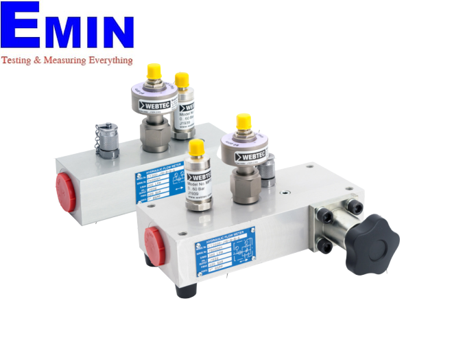 Webtec CT60-J19-B-B-6 Turbine Flow Meter (3-60 lpm; 420 bar) | EMIN.COM.MM