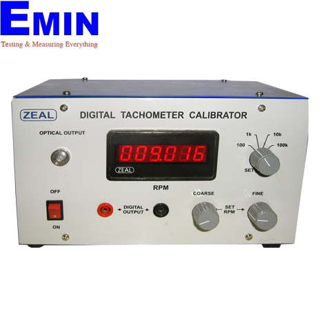 ZEAL ZMDTC Non - Contact Type Tachometer Calibrator (1 RPM ~ 100000 RPM ...