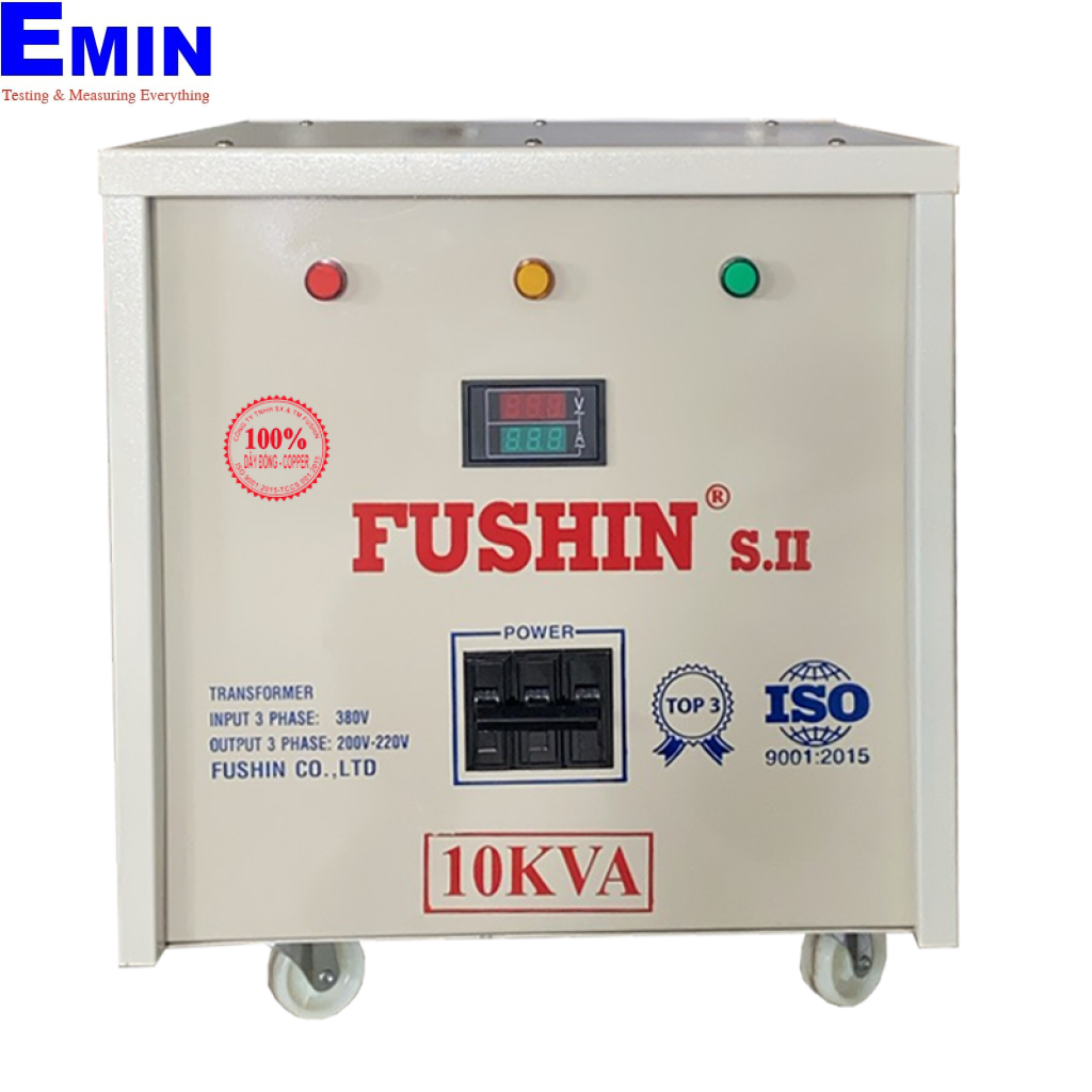Fushin S.IICC3P-10K Isolated 3-phase transformer (380V (3P), 50Hz /60H ...