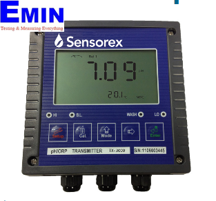 SENSOREX TX3000 Intelligent pH/ORP Transmitter/Controller (1/2 DIN ...