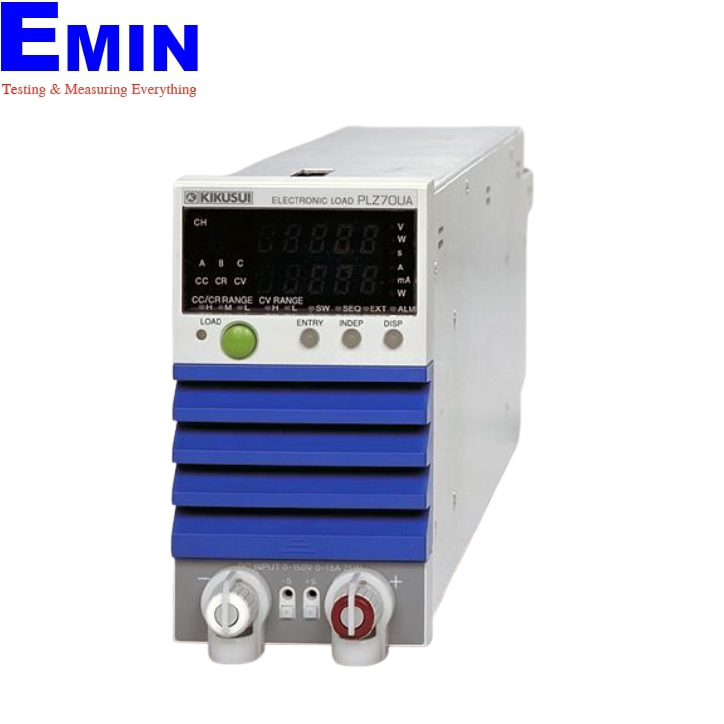 KIKUSUI PLZ70UA Modular Multifunction DC Electronic Load (150V, 15A, 75W) | EMIN.COM.MM