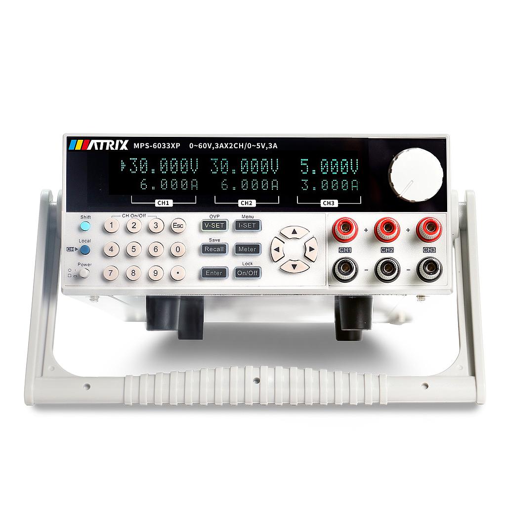 MATRIX MPS-6033XP Multi-channel DC Power Supply (61V, 3A) | EMIN.COM.MM