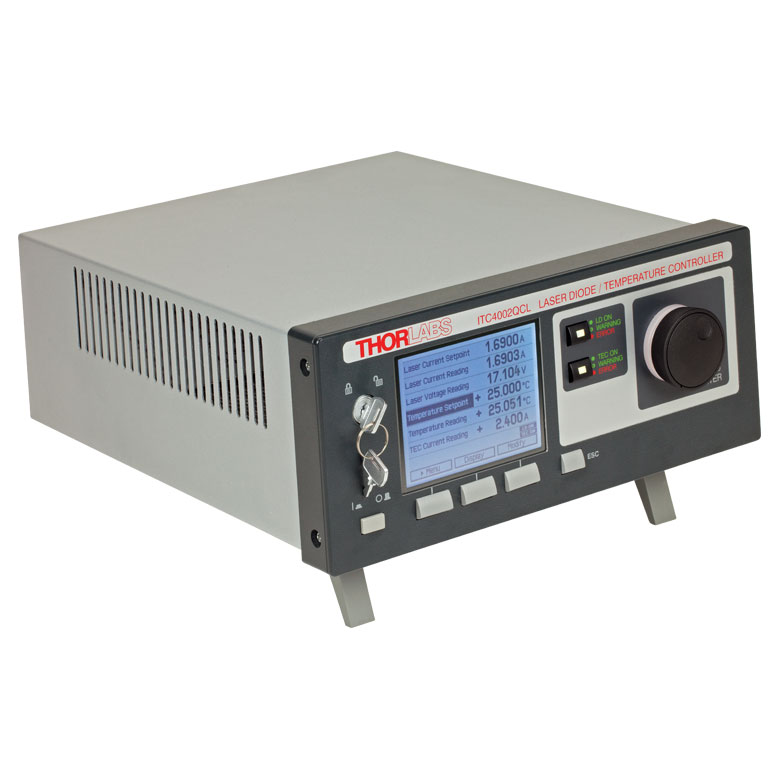 THORLABS ITC4002QCL Combined Laser Diode Benchtop Controllers (2 A LD ...