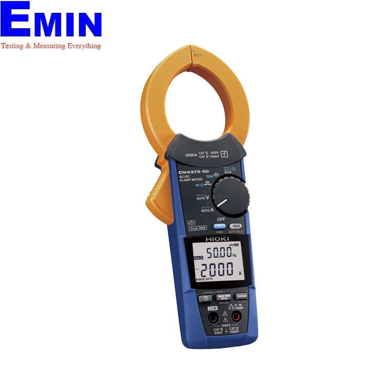 HIOKI CM4373-50 KIT AC/DC Clamp Meter (True-RMS, 2000A AC/DC, Wireless) | EMIN.COM.MM
