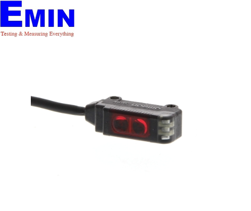 OMRON E3T-SL11M 2M Ultracompact, Ultrathin Photoelectric Sensor with Built-in Amplifier (3-50 mm ...