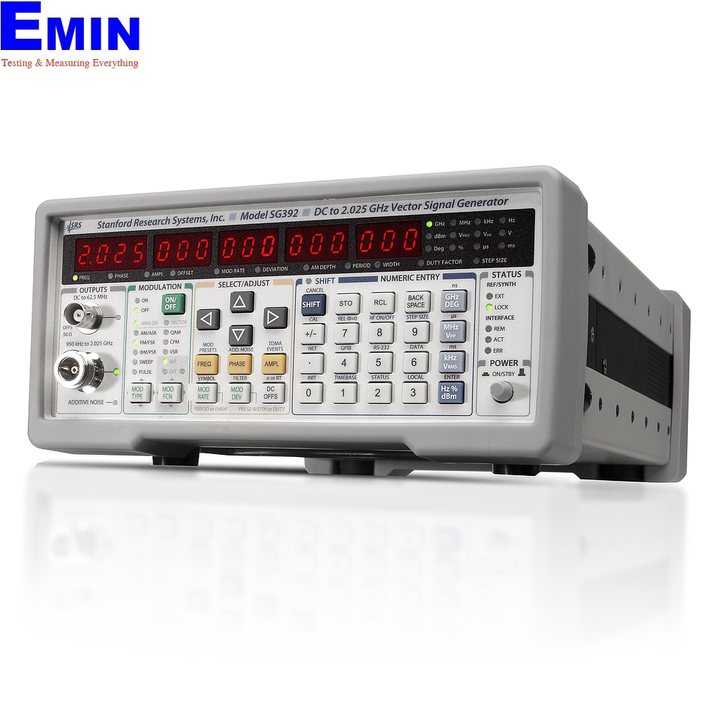 Stanford SG396 Vector Signal Generator (950 kHz - 6.075 GHz) | EMIN.COM.MM