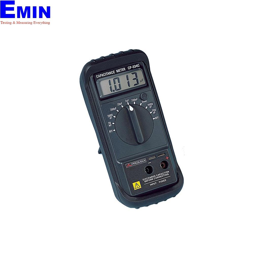 Promax CP-534C Capacitance Meter (200pF-20000F) | EMIN.COM.MM