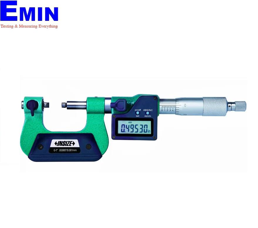 INSIZE 3581-100A Digital Screw Thread Micrometer (75-100mm/3-4") | EMIN ...