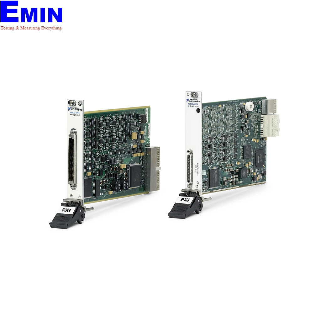 NI PXI-6704 PXI Analog Output Module (32CH, Static, -10.1V~10.1V, 16 bits) | EMIN.COM.MM