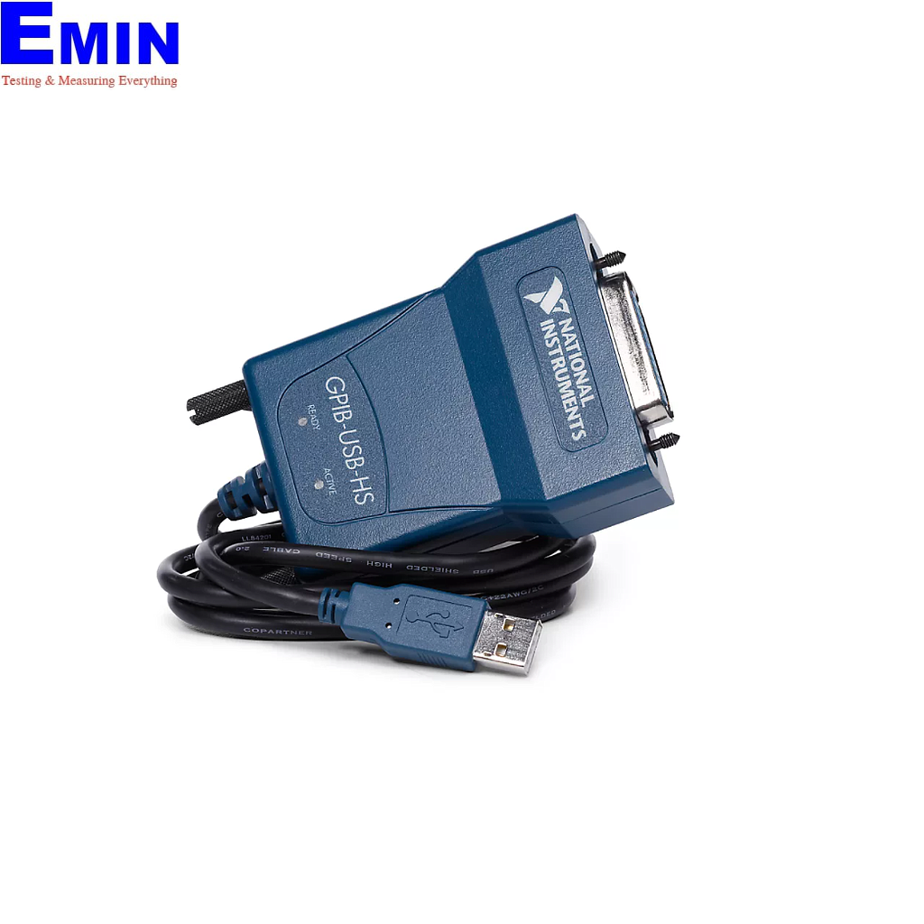 NI GPIB-USB-HS GPIB Instrument Control Device (Windows, 24-Pin Male GPIB-IEEE 488) | EMIN.COM.MM