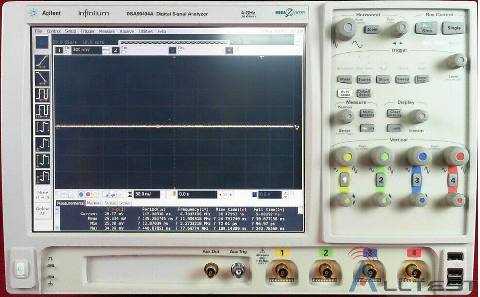 Agilent DSA90804A Digital Oscilloscope Rental Service | EMIN.COM.MM