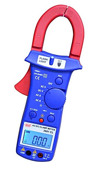 SEW 3801 CL Clamp Meter (AC/DC 1000A) | EMIN.COM.MM
