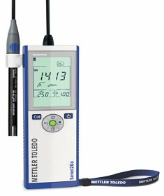 Mettler Toledo Seven2Go S3- Field kit Portable Conductivity Meters (0. ...