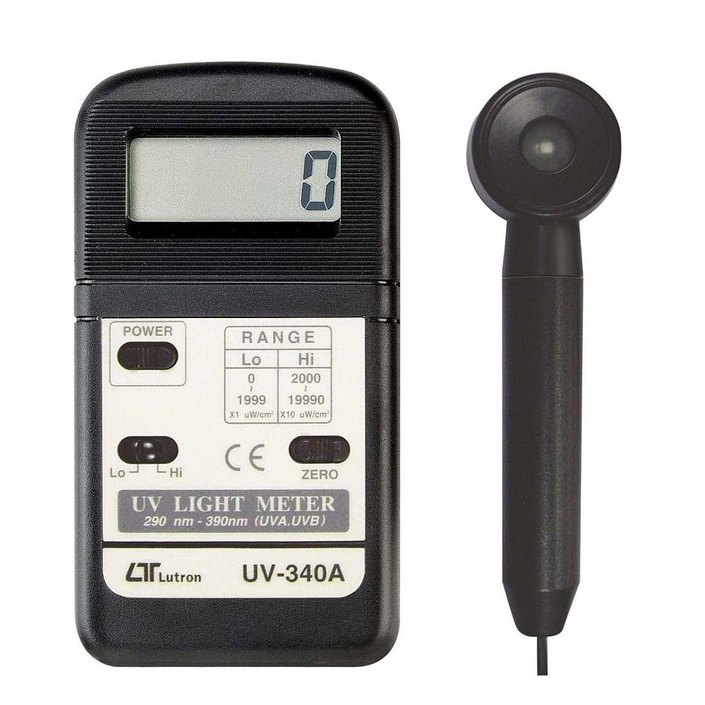 LUTRON UV-340A UV LIGHT METER (19990 uW/cm2) | EMIN.COM.MM