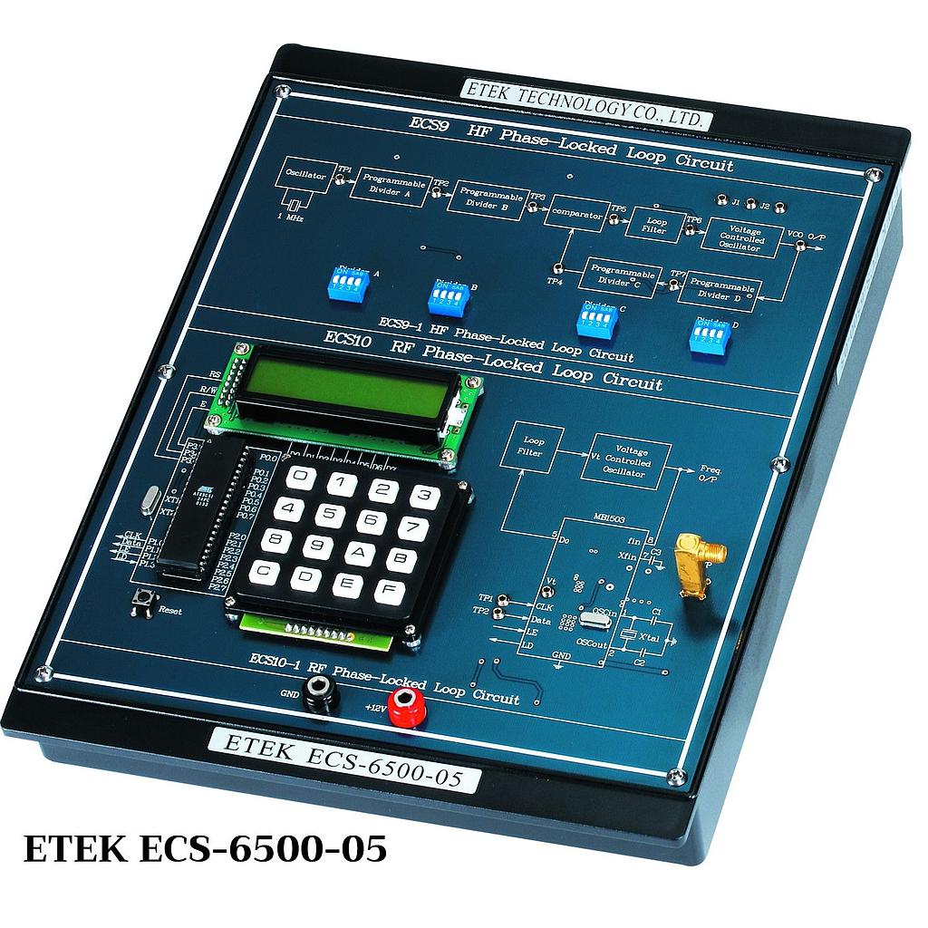 ETEK ECS-6500 Electronics Communication Trainer (6 modules) | EMIN.COM.MM