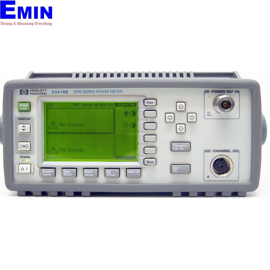 Agilent/Keysight E4418B Power Meter Rental Service | EMIN.COM.MM