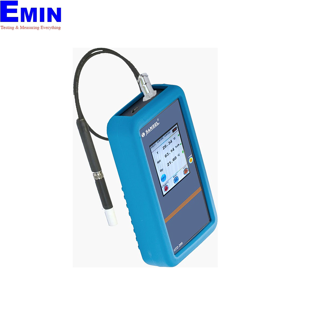 Sansel HTD 200 Precision Portable Hygrometer (0 to 60 °C (T) / 0 to 100 ...