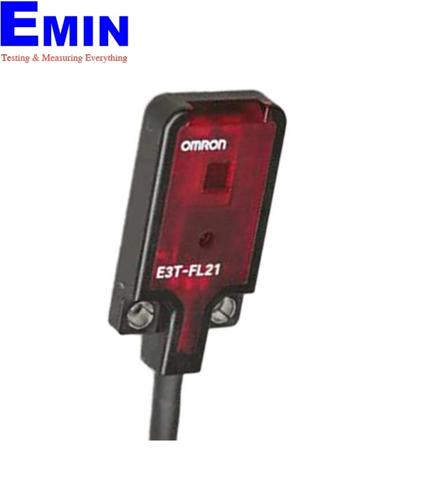 OMRON E3T-FL21 2M Ultracompact, Ultrathin Photoelectric Sensor with ...