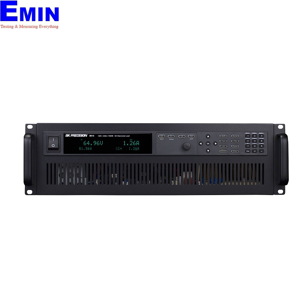 BK Precision 8610 Programmable DC Electronic Loads (120A, 120V, 750W ...