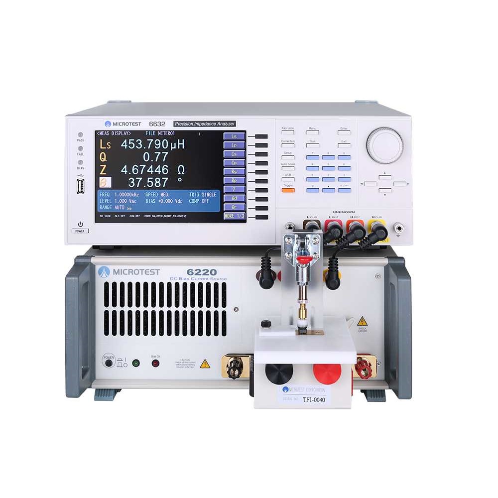 MICROTEST 6220+6632 DC Bias Current Test System (120A Max.; Opt: 10Hz-1 ...