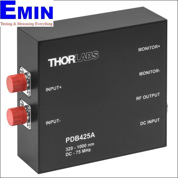 THORLABS PDB425C-AC Balanced Amplified (800-1700 nm, AC, Fixed Gain ...