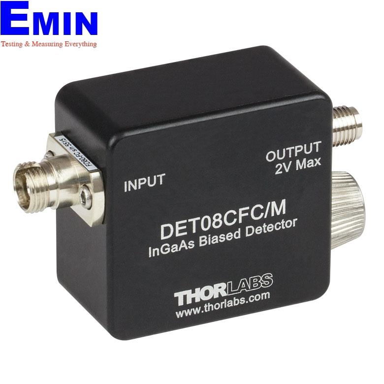 THORLABS DET08CFC/M High-Speed Fiber-Coupled Detectors (800-1700 nm, M4 ...