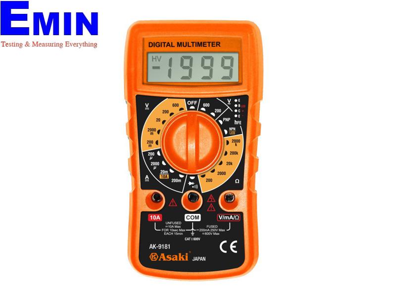 ASAKI AK-9181 Multimeter (600V, 10mA) | EMIN.COM.MM