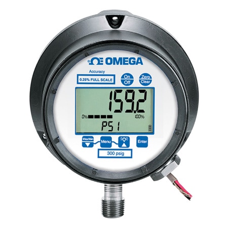 OMEGA DPG9245-8K Advanced Digital Pressure Gauge with Output and Alarms ...