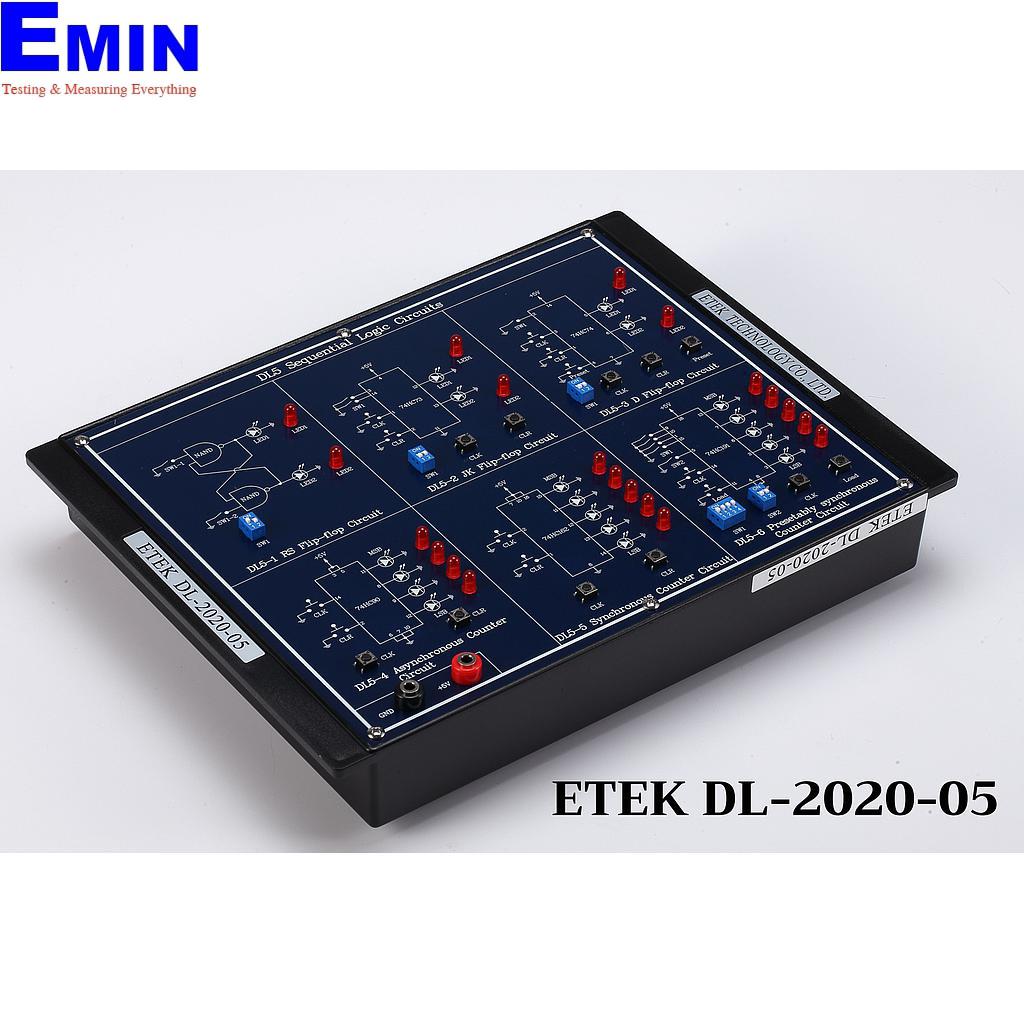 ETEK DL-2020 Digital Logic Circuits Trainer (8 Modules) | EMIN.COM.MM