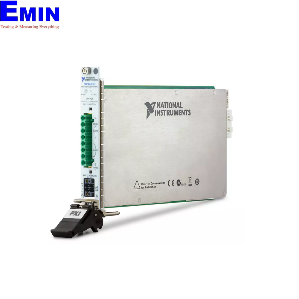 NI PXIe-4137 PXI Source Measure Unit (1 Channel, DC ±200V/±1A, 100 fA ...