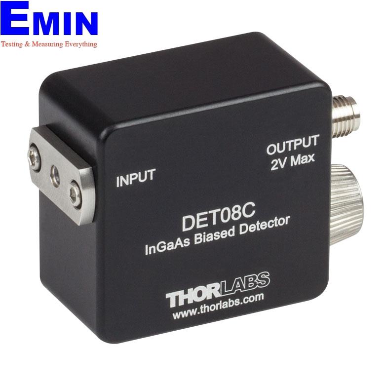THORLABS DET08C High-Speed Free-Space Detectors (InGaAs with Window, 800-1700 nm, 8-32 Tap ...