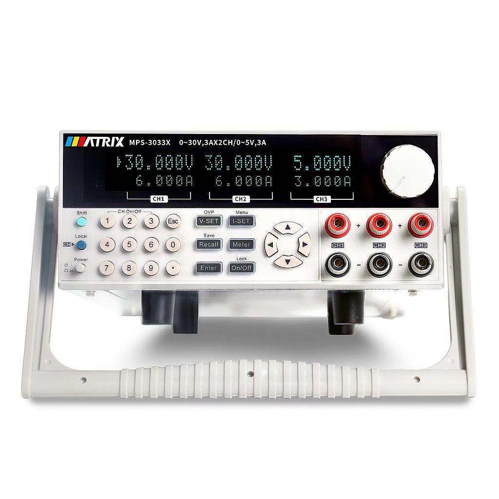 MATRIX MPS-3033S Multi-channel DC Power Supply (31V, 3A) | EMIN.COM.MM