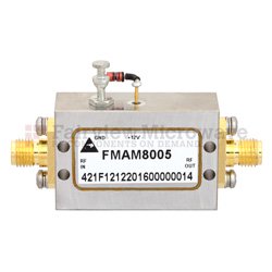 Fairview FMAM8005 50 dB Gain Block Amplifier Operating From 500 MHz to 2 GHz with 15 dBm P1dB ...