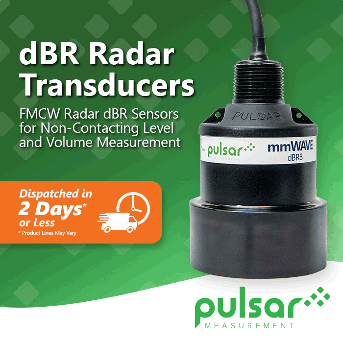 Pulsar measurement dBR8 Radar Transducer | EMIN.COM.MM