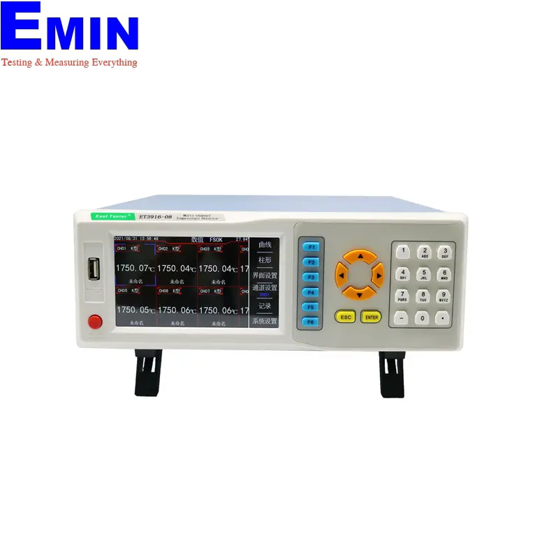 EAST TESTER ET3916-16 Multi Channel Temperature Detector (16 channels ...