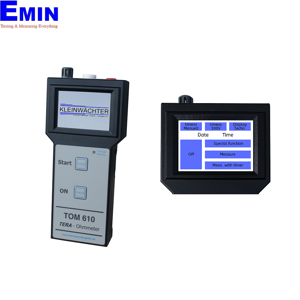 KLEINWACHTER TOM 610 TERA Ohmmeter (1kΩ ~ 1TΩ) | EMIN.COM.MM