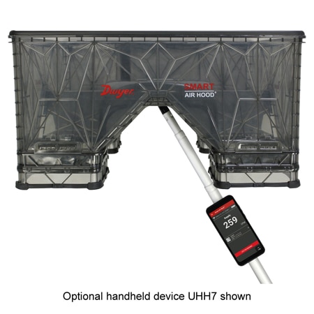 Dwyer SAH-22HC SMART AIR HOOD® HVAC Balancing Instrument with Wi-Fi ...