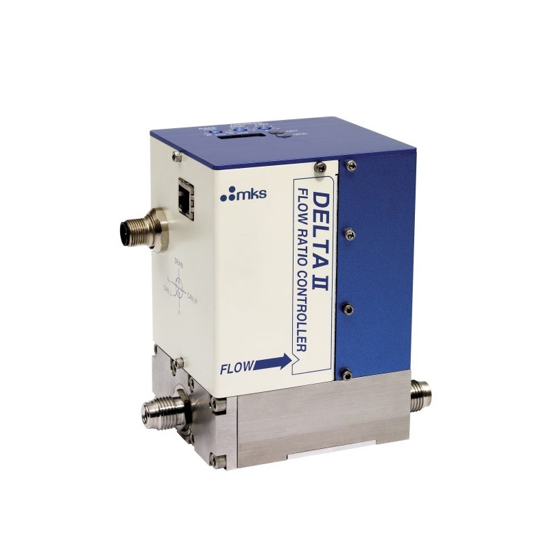 MKS DLT2A2 DELTA™ II 2-zone Flow Ratio Controller (500-10000sccm; 2-CH ...